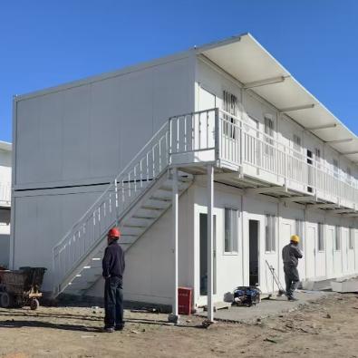 China Expandable Container House with 2000kg Load Capacity Grade 8 Earthquake Resistance and 56 Square Meter Floor Area for sale