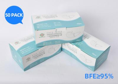 China Skin Friendly Hypoallergenic Disposable Face Mask With ISO CE Certification for sale