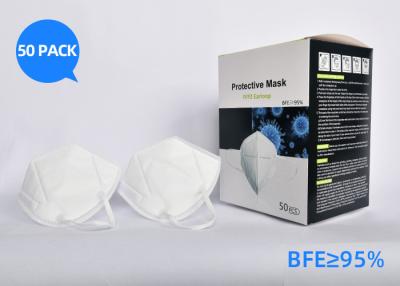 China Non Woven High Filtration Disposable Face Mask Environmental Friendly for sale