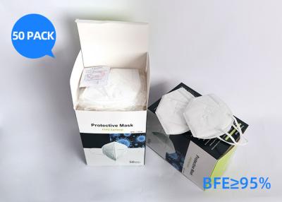 China Healthcare Disposable FFP2 N95 Face Mask / Rated Mask High Efficiency for sale