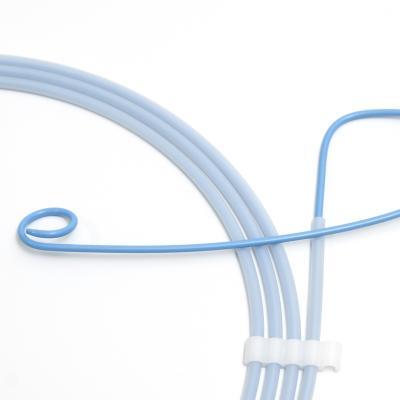 China Sterile Disposable Nasal Biliary Drainage Catheter 7Fr 8Fr Pigtail Alpha Curve Drainage Tube for sale