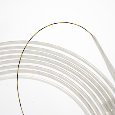 China Hydrophilic Guide Wire 0.035in 0.025in 4500mm Angled Tip NiTi Core PTFE Coated for sale