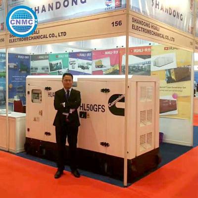 China 30KVA Silent Diesel Generator Set Ricardo Engine Soundproof Genset 50Hz 60Hz for sale
