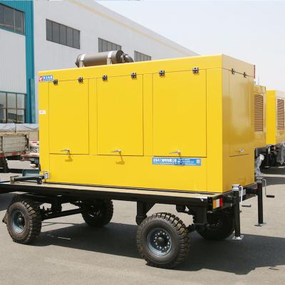 China Mobile 100kVA Trailer Diesel Generator 3 Phase 480V Industrial Power for sale