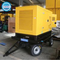China Trailer Mounted  Diesel Generator 50KW 62.5KVA Electric for sale