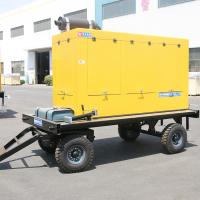 China 10kva Trailer Gasoline Power Generator Set Multifunctional Durable for sale