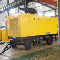 China 10kva Trailer Gasoline Power Generator Set Multifunctional Durable for sale
