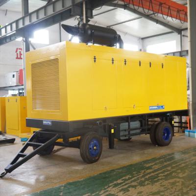 China Cummins 22kW 28kVA Trailer Diesel Generator 400V 50Hz Water Cooled for sale
