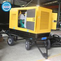 China Commercial Trailer Type Generator Soundproof 25KVA Powered By Cummins for sale