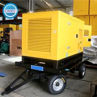 China Commercial Trailer Type Generator Soundproof 25KVA Powered By Cummins for sale