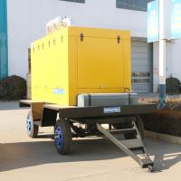 China 10kva Trailer Gasoline Power Generator Set Multifunctional Durable for sale