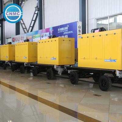 China ISO Cummins Trailer Type Generator Three Phase AC Brushless High Power for sale