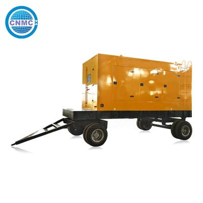 China Trailer Mounted Silent Diesel Generator 100kva 80kw 1500RPM 1800RPM EPA CE for sale