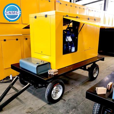 China Yellow Silent Diesel Generator 25KVA 30KVA 20KW Marine Use Soundproof Genset for sale