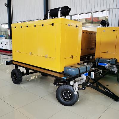China Diesel Power Trailer Type Silent Generator High Efficiency Best Price for sale