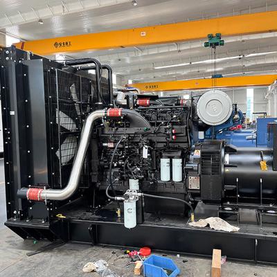 China 60kVA Silent Diesel Generator Set 50kW 3 Phase Weichai Engine Open Frame 2200x800x1350mm for sale