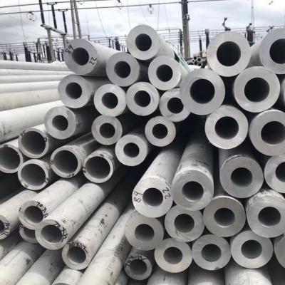 China Hot Rolled 4K BA 317 321 Stainless Steel Round Pipe High Ductility BS DIN for sale