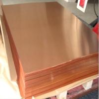 China EN1658-92 C14420 Copper Plate Sheet C14530 CU-ETP C12300 0.5mm 1.2mm 1.5mm for sale