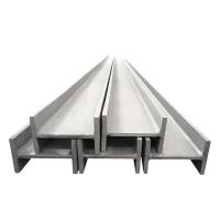 China Hot Rolled Welded Stainless Steel I Beam 201 304 316 410 420 430 H Beam for sale