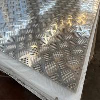 China Embossed Aluminum Checkered Plate 1mm 2 Thick Anodized 1 Inch 3003 6061 T6 for sale