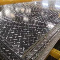 China Embossed Aluminum Checkered Plate 1mm 2 Thick Anodized 1 Inch 3003 6061 T6 for sale