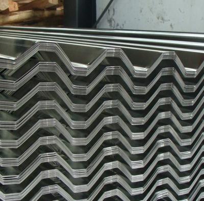 China Hot Rolled Stainless Steel Corrugated Sheet 0.4 - 0.8mm Thick 1200x2400mm1250x2500mm for sale