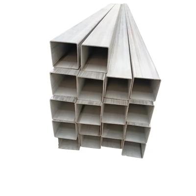 China 316 316ti Square Stainless Steel Tube 20 * 20mm 30 * 30mm Brush Finish Hairline for sale