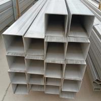 China 40 * 40mm Square Stainless Steel Tube Annealing JIS G3463 SUS316ti SUS316n for sale