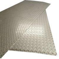China 304 316 Stainless Checkered Plate Embossed Length 2440mm 3000mm 6000mm for sale