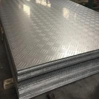 China 304 316 Stainless Checkered Plate Embossed Length 2440mm 3000mm 6000mm for sale
