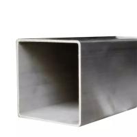 China SS304L SS321 SS310S SS Seamless Pipe Square Hairline Finish 4mm X 4mm 20mm X 20mm for sale