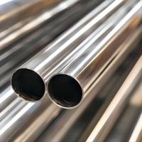 China Cold Rolled SS Round Pipe ASTM A554 5m Length Mirror Polished 5mm Thickness for sale
