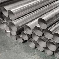 China Anti Corrosion SS Round Pipe Tp321 Tp321h S32205 8K Ba 5m Length Sch40 Sch20 for sale