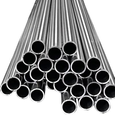 China Section Shape Round SS Round Pipe White Bright Surface Material Grade 201/202/304/316/S31803/S32750 for sale