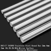 China X6Cr17 S43000 Stainless Steel Round Bar 2mm-6mm BA,2B,NO.4,Mirror Surface Corrosion Resistance for sale