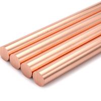 China Solid And Durable TU1 99.97% Pure Copper Round Bar Customized Length For Earthing System for sale