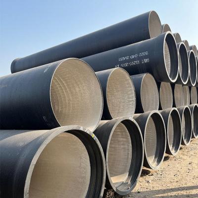China ISO2531 EN598 DN80-DN2600 Cement Lined Ductile Iron Pipe Cast K9 For Potable Water for sale