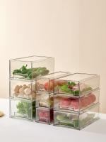 China Refrigerator Handle Plastic 4 Drawer Organizer Bpa Free for sale