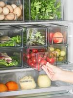 China Refrigerator Handle Plastic 4 Drawer Organizer Bpa Free for sale