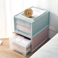 China PP Sterilite 3 Drawer Medium Countertop Unit White With Drawers Clear for sale