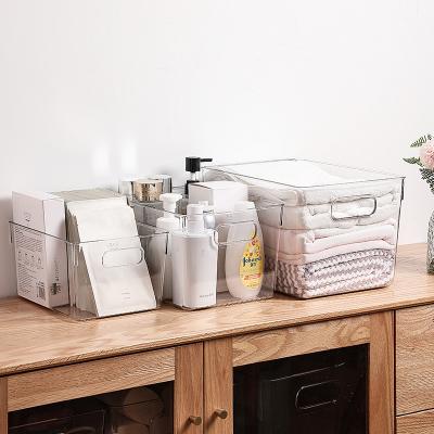 China Online Shop Different Size and Transparent PET Plastic Organizer Storage Container on Sale for sale