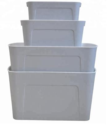 China Hot Selling Plastic Bins Box Organizer Box Storage with Lid for sale