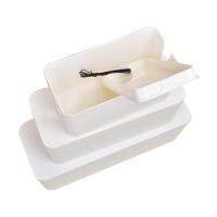 China White USB Hub Cable Organizer Box PS Cable Management Box Wall Mount for sale