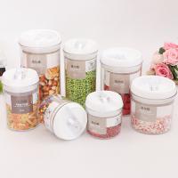 China Amazon Hot seller Kitchen Storage Containers BPA Free Keep Food Fresh Plastic Food Spice Jars Canister Sets With Airtigh for sale