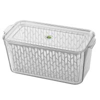 China 33.5*16.5*15cm Refrigerator Storage Containers For Vegetables for sale