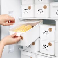 China 2.6L 3.3L 4.7L Freezer Vegetable Storage Box For Fridge Refrigerator for sale
