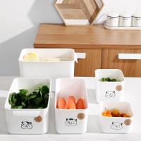 China 2.6L 3.3L 4.7L Freezer Vegetable Storage Box For Fridge Refrigerator for sale