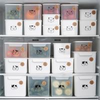 China 2.6L 3.3L 4.7L Freezer Vegetable Storage Box For Fridge Refrigerator for sale