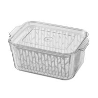 China Sterile Fridge Organization Bins PET Plastic Kitchen Organizer for sale