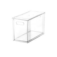 China Thick 0.5mm Clear Bathroom Storage Containers Plastic Drawer Organizer for sale